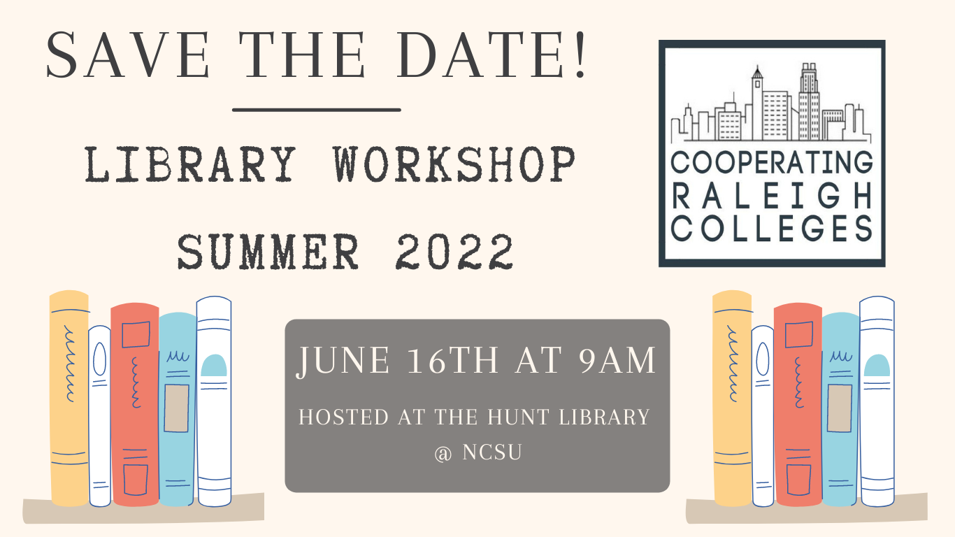 Library Workshop – crcraleighcolleges